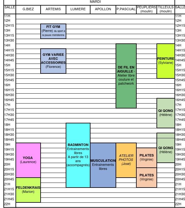 MJC Sérézin du Rhône - Activités Adultes